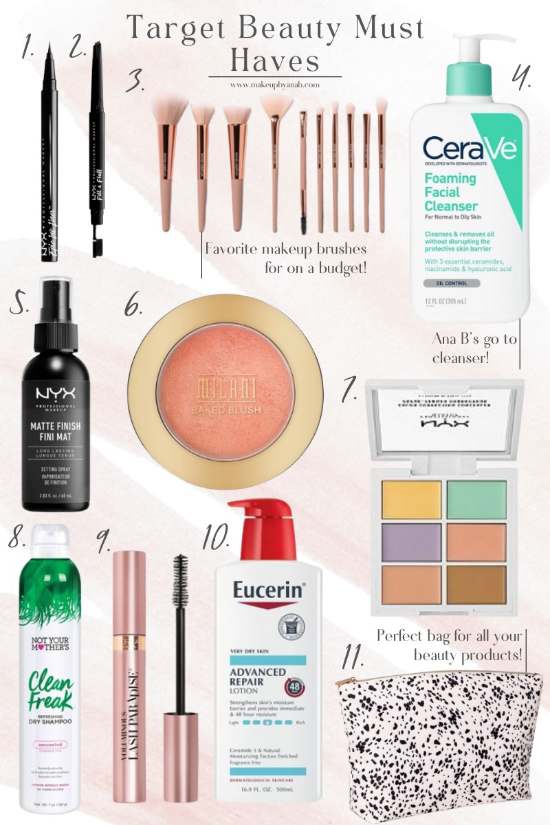 Target Beauty Must Haves - Makeup by Ana B