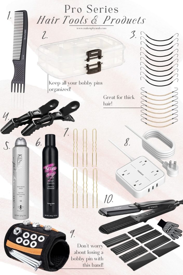 Pro Series: Must Have Hair Tools - Makeup by Ana B