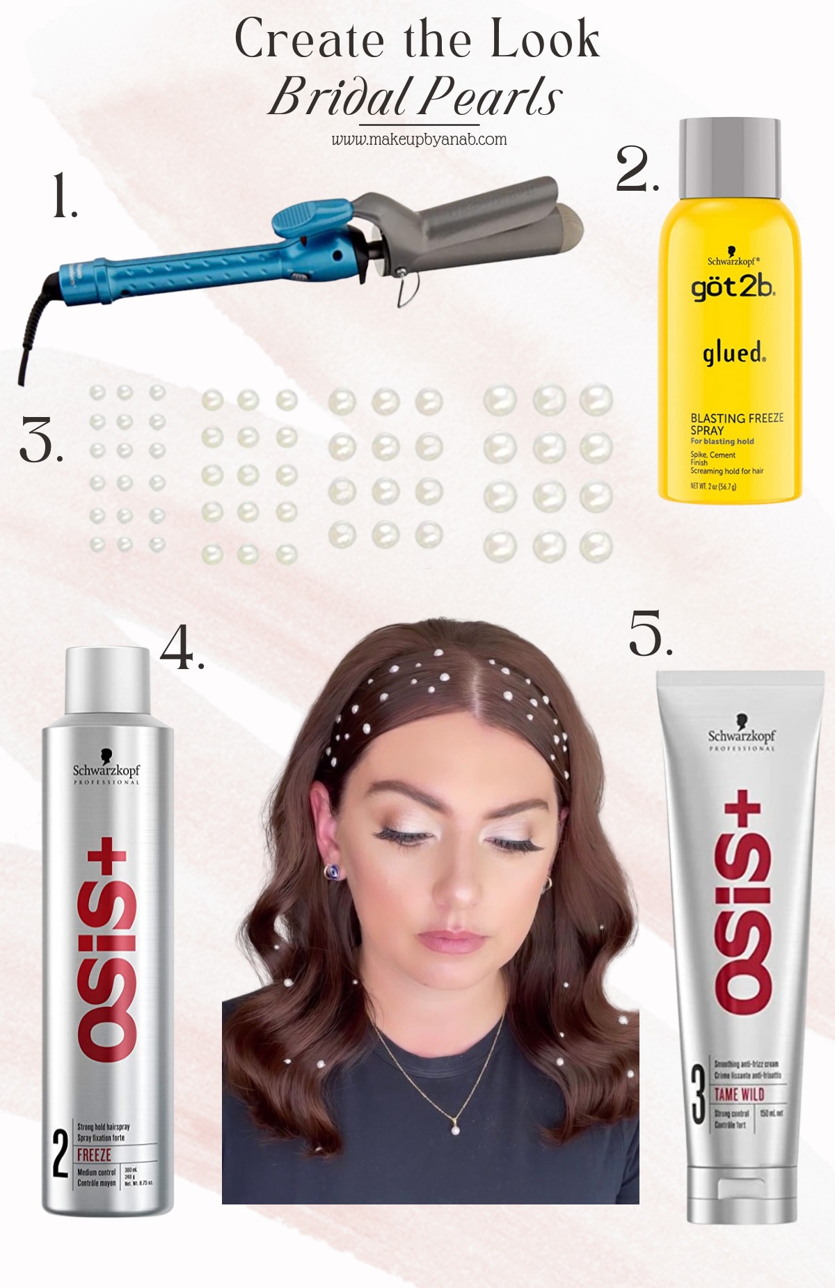 Create the Look: Bridal Pearls - Makeup by Ana B