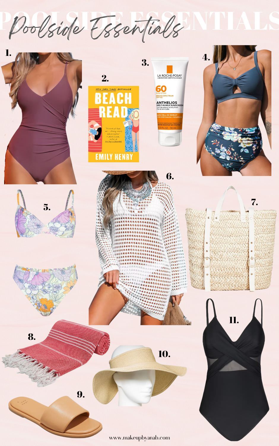 Poolside Essentials - Makeup by Ana B