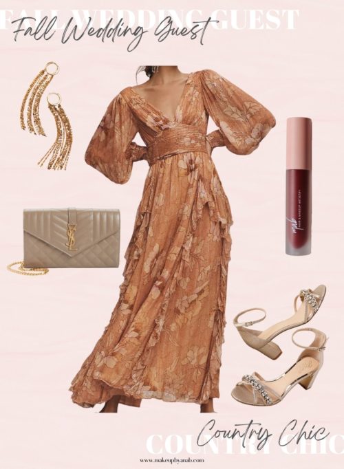 5 Outfits For Fall Weddings - Makeup by Ana B