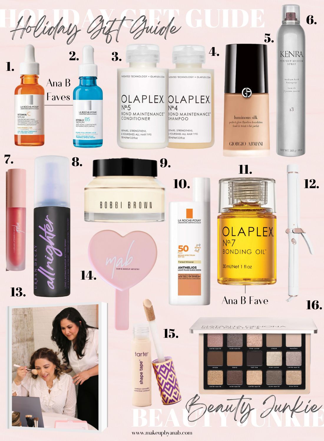 2023 Holiday Gift Guides: Beauty Junkie - Makeup by Ana B